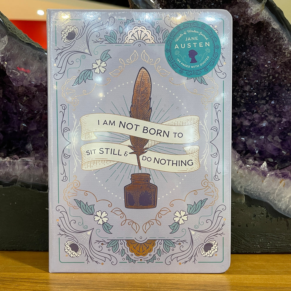 Jane Austen Words of Wisdom Journal – Milky Peach Studio